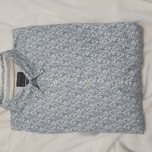 Cactus | Shirts | Cactus Man Ricky Singh Blue And White Floral Long ...